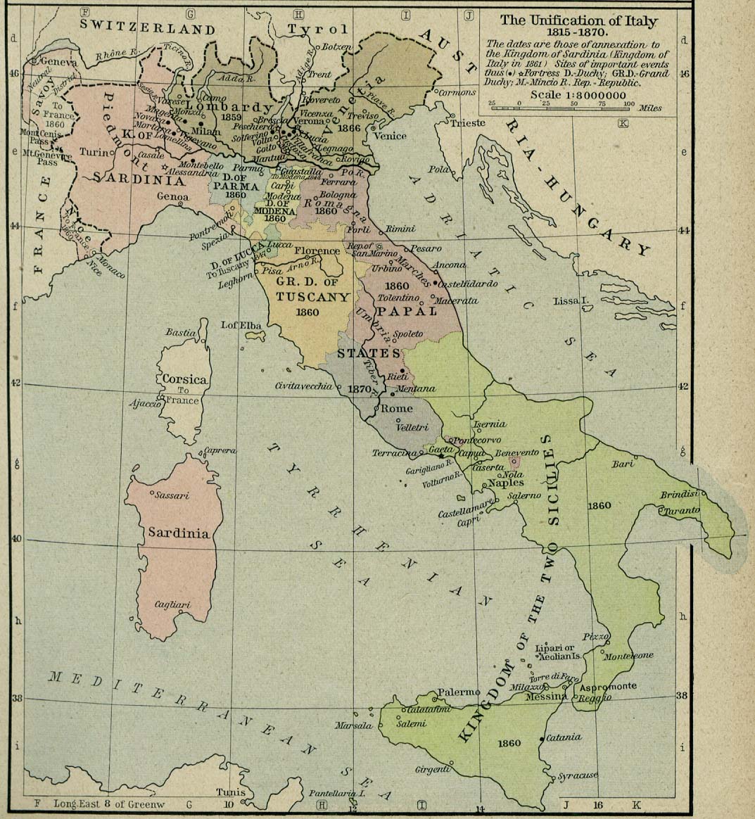 Challenges to National Unity in Italy, c. 1845 – 1930 | The York Historian